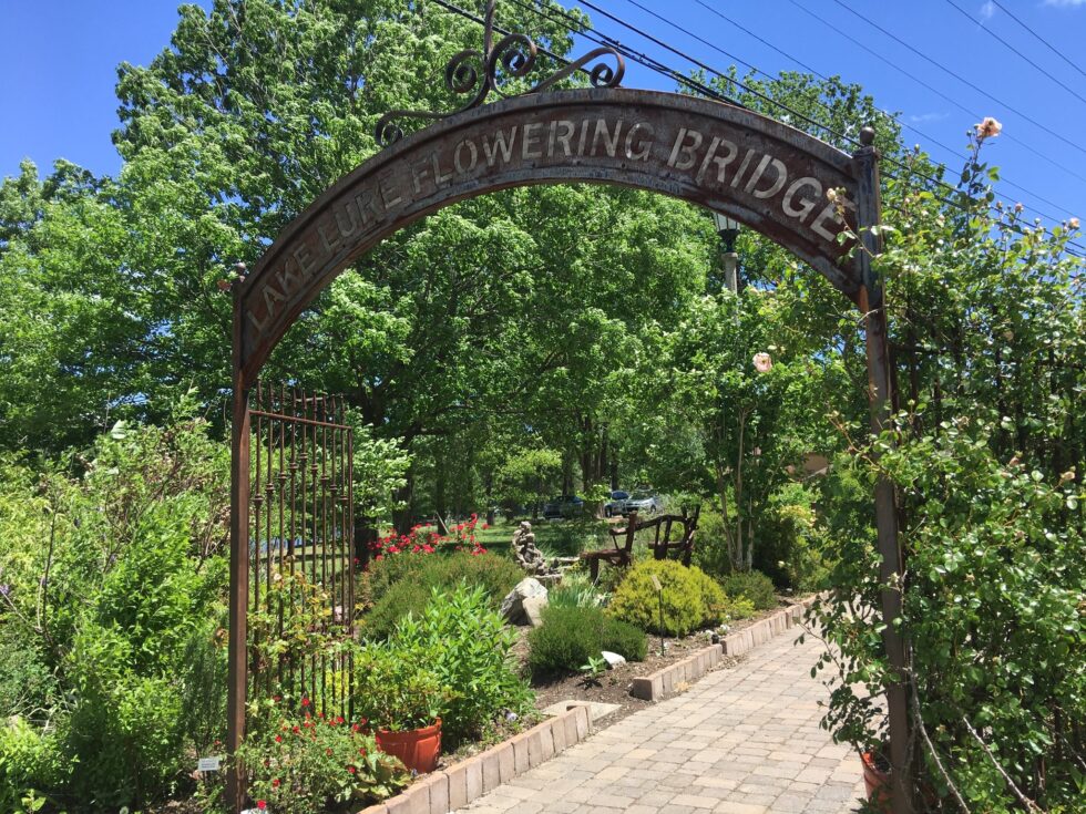 THE LAKE LURE FLOWERING BRIDGE. LAKE LURE, NORTH CAROLINA - Beatrice ...